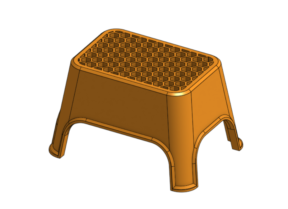 Mini step stool by fraQbis | Download free STL model | Printables.com
