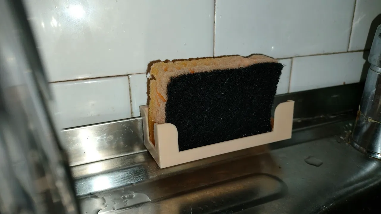 Sponge stand by Oleksandr | Download free STL model | Printables.com