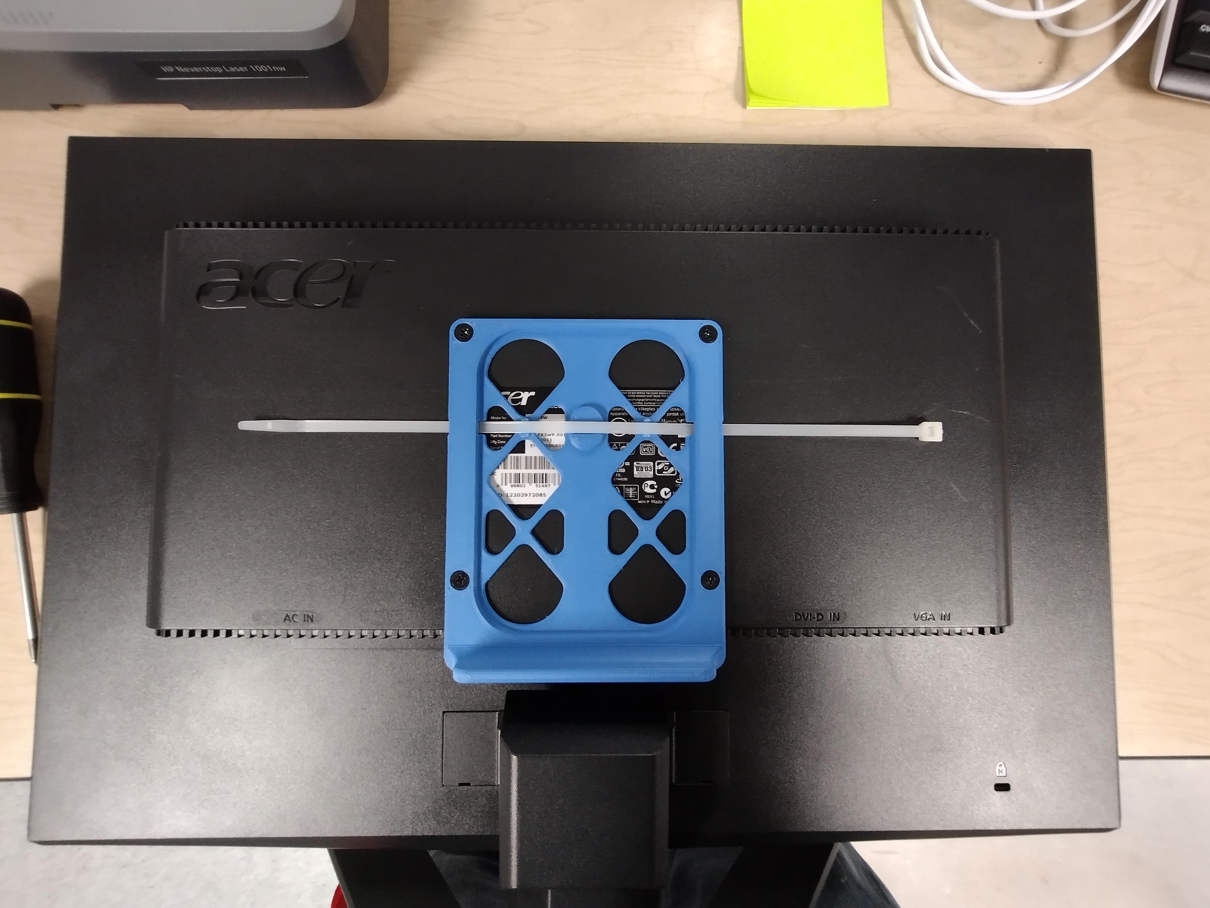 100mm Vesa PC Monitor mount (HP ELITEDESK 800 G2 - G6) by onus ...