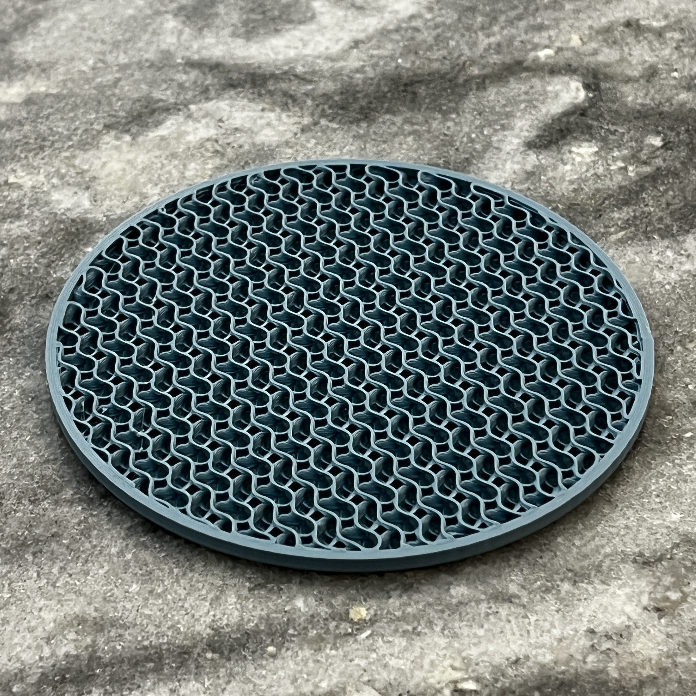 Unique Infill Coaster Set with Custom Holder (6-7 Coasters) by HS.3D ...