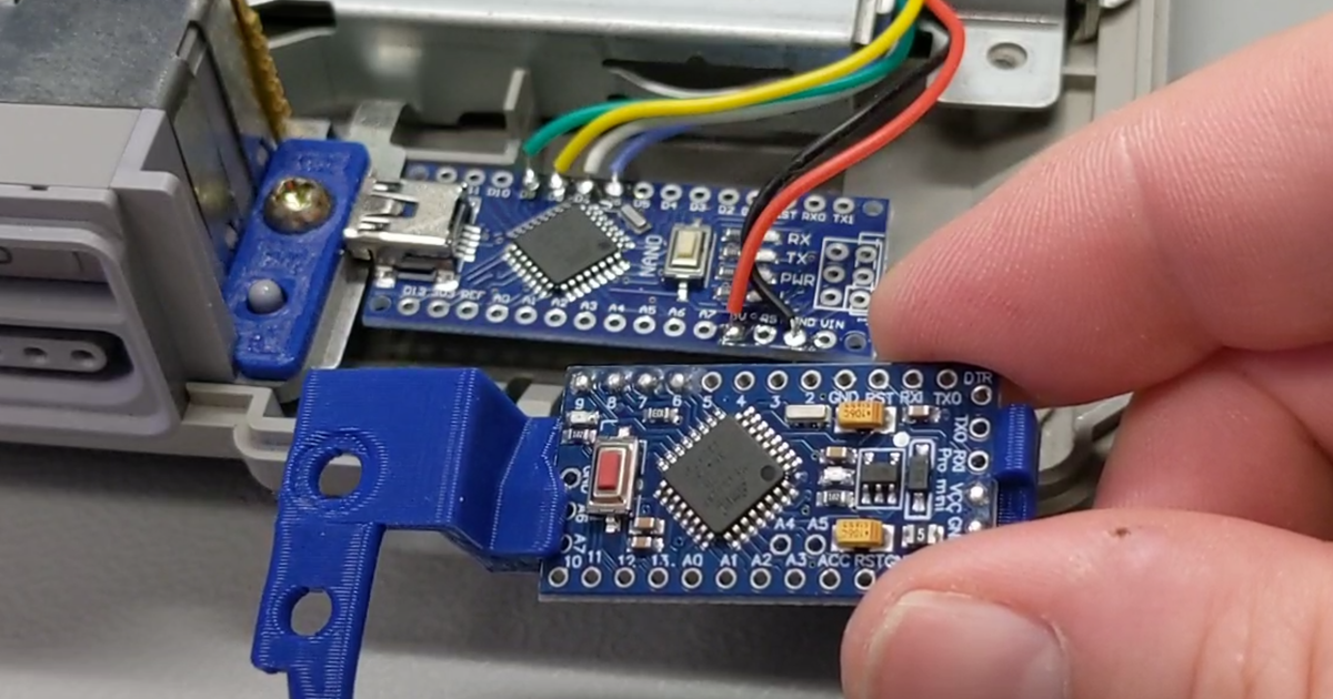 PlayStation Arduino Mount by Mad Mod Labs | Download free STL model ...