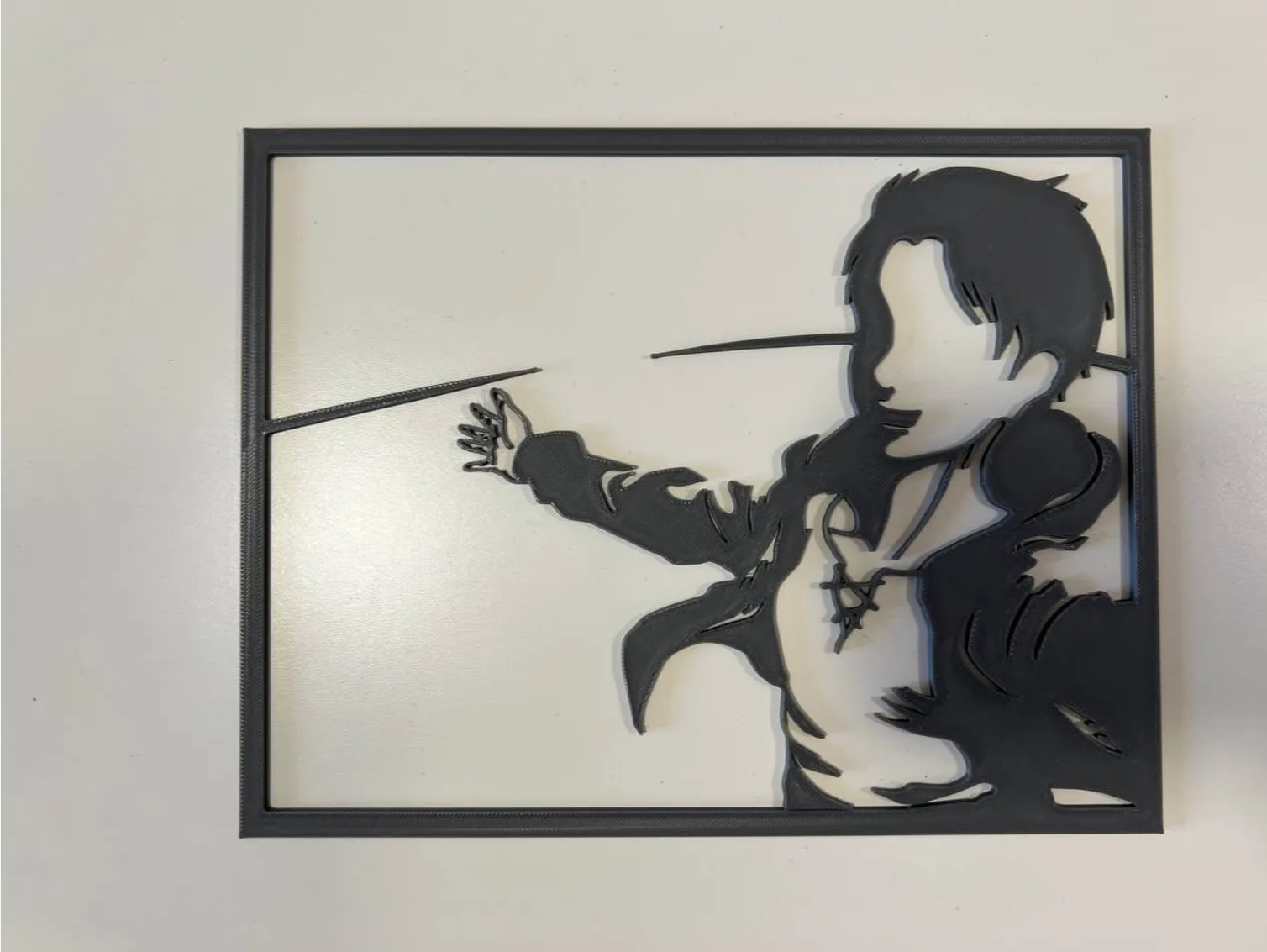 Eren Attack on titan Wallart by Juanbg3 | Download free STL model ...