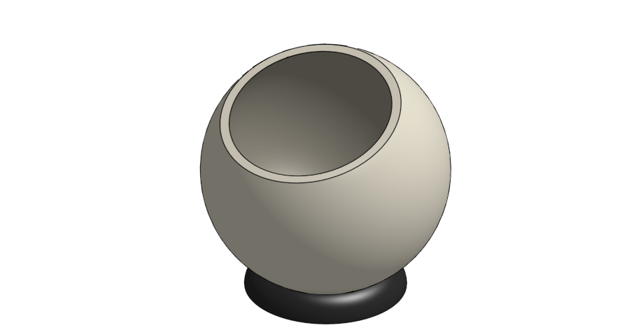 Modern Plant Pot by Buildz | Download free STL model | Printables.com