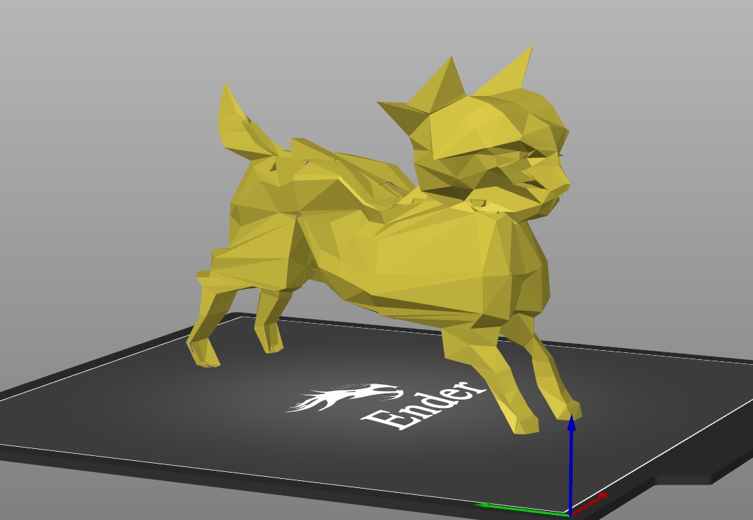 Edgy low poly cat by aleks | Download free STL model | Printables.com