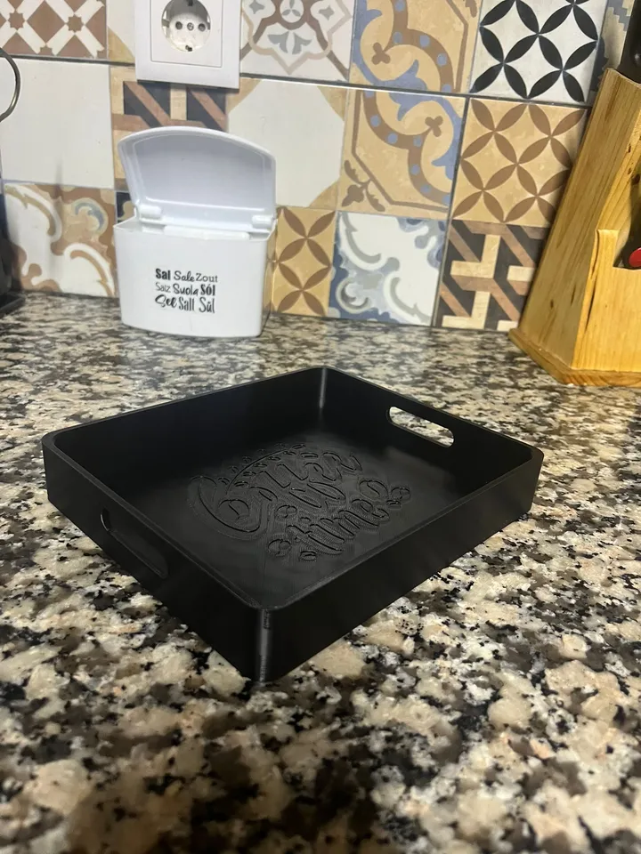 Tray Design by Marcos | Download free STL model | Printables.com