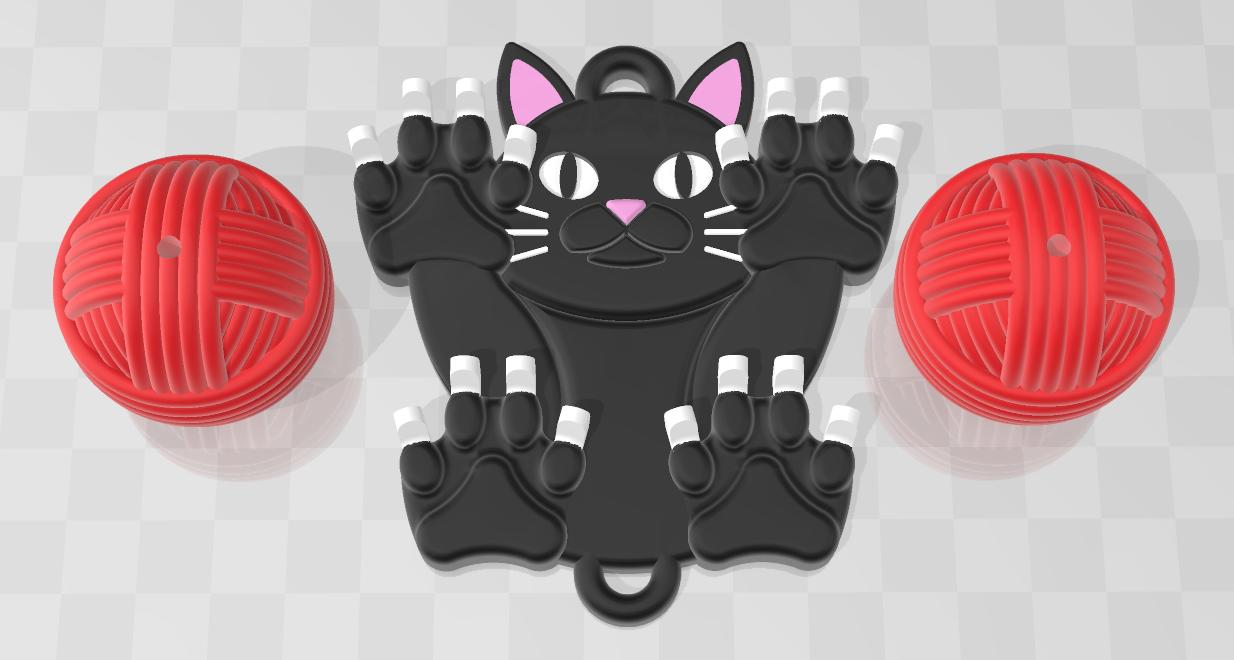 Cat Back Scratcher by 4kicks | Download free STL model | Printables.com