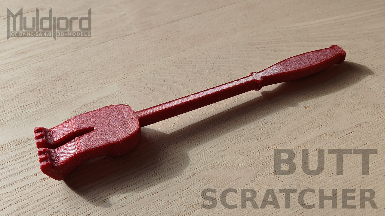 Butt scratcher por Muldjord | Descargar modelo STL gratuito ...
