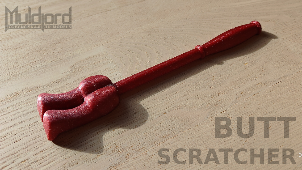 Butt scratcher por Muldjord | Descargar modelo STL gratuito ...