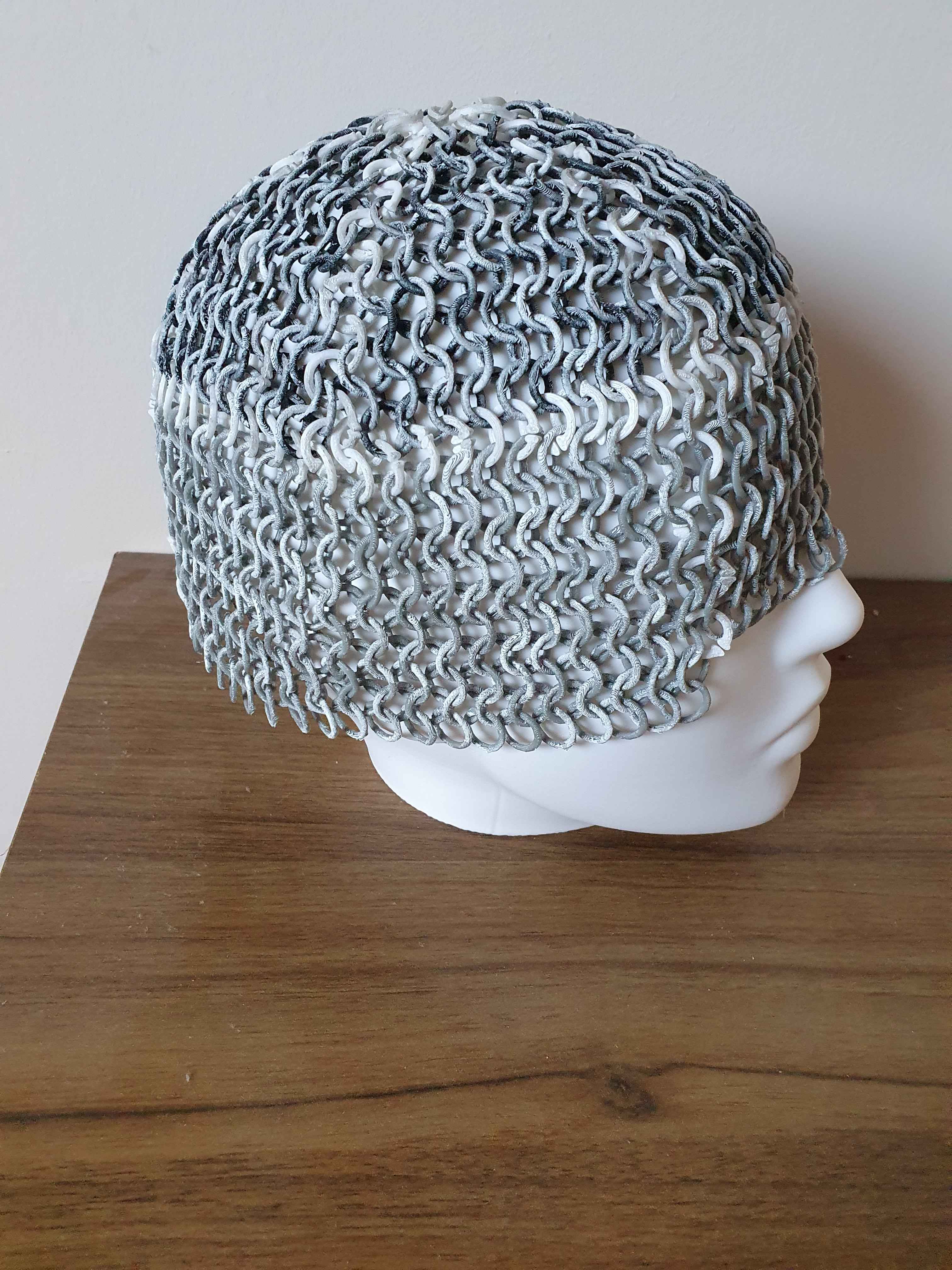 Chainmail hood (Coif) by Chainmail Weaves | Download free STL model ...