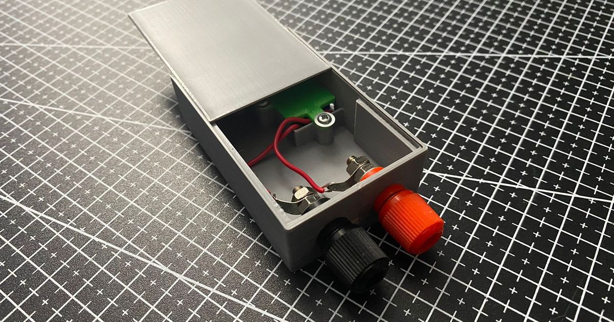 MT3608 usb-c voltage regulator box / MT3608 usb-c recinto/caja para ...