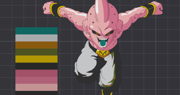 Kid Boo Dragon Ball Z Sticker by 3DPremiun | Download free STL model ...