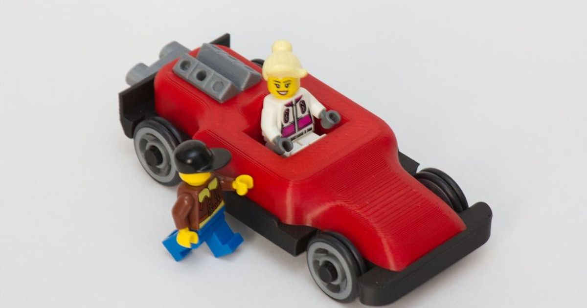 Lego Racing Vehicle car MODULAR (Brick compatible) by k-eye | Download ...