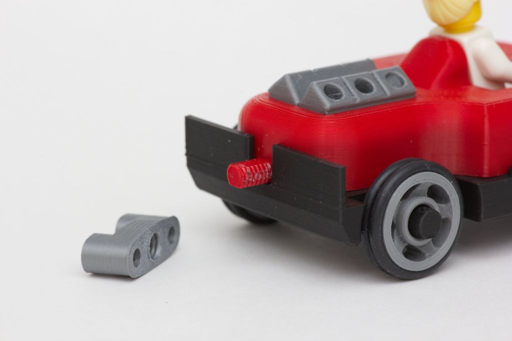 Lego Racing Vehicle car MODULAR (Brick compatible) by k-eye | Download ...