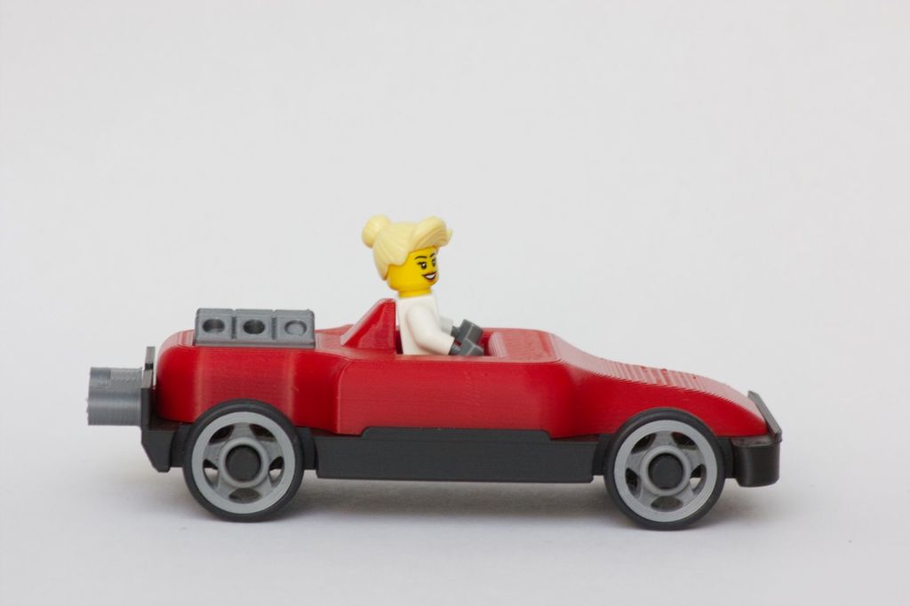 Lego Racing Vehicle car MODULAR (Brick compatible) by k-eye | Download ...