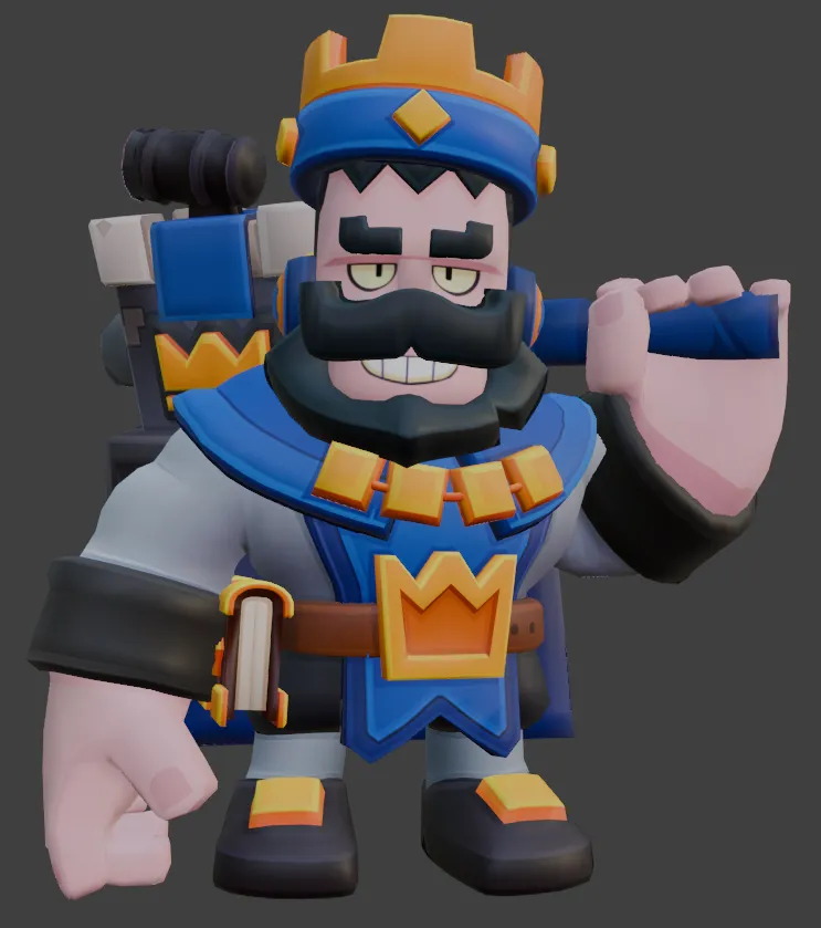 King Frank - Brawl Stars by GoatGamez | Download free STL model ...