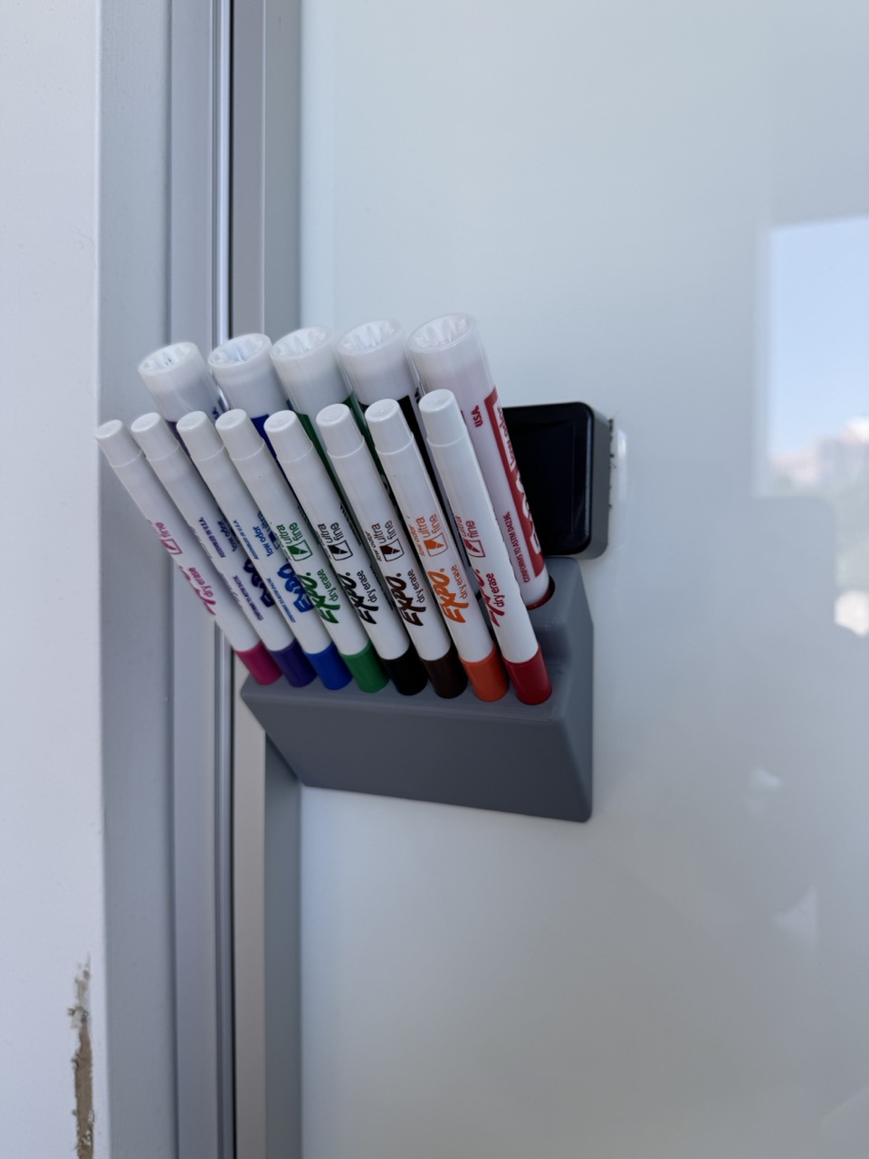 Expo whiteboard marker holder - dual layer by elzxr | Download free STL ...