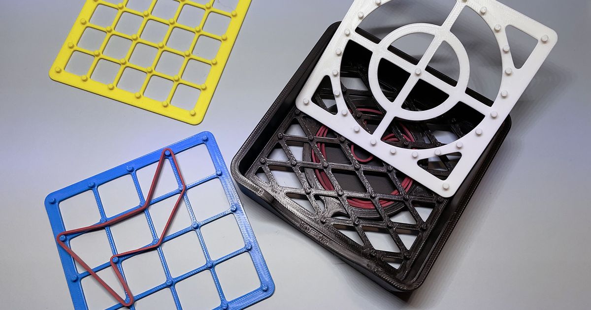 Haptic Geometric Board by SheepMe! | Download free STL model ...