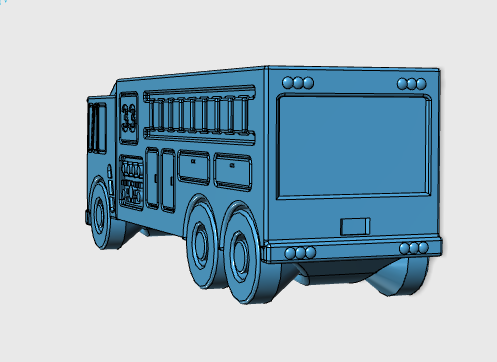 Fire Truck 33 Short V3 (Approved Scale) by BuildersMark | Download free ...