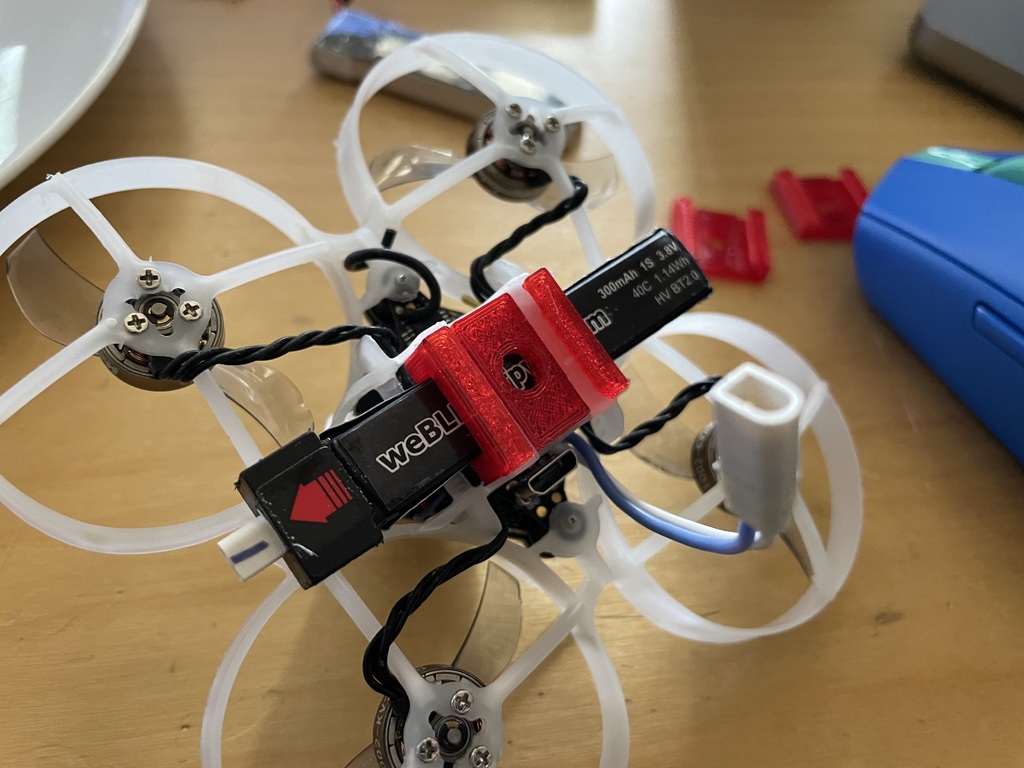 Mobula 7 Battery Shim (450mAH & 300 mAH) by theFPVgeek | Download free ...
