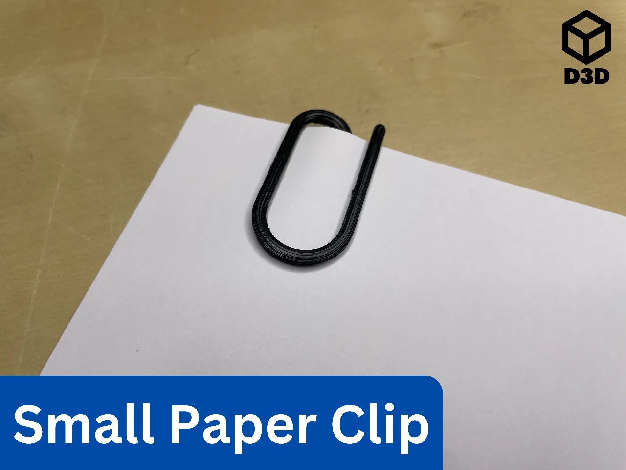 Small Paper Clip by Devise3D | Download free STL model | Printables.com