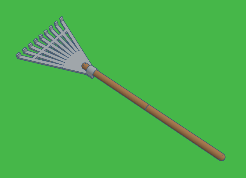 Back Rake - Back Scratcher by Graybub | Download free STL model ...