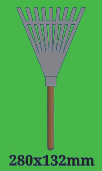 Back Rake - Back Scratcher by Graybub | Download free STL model ...