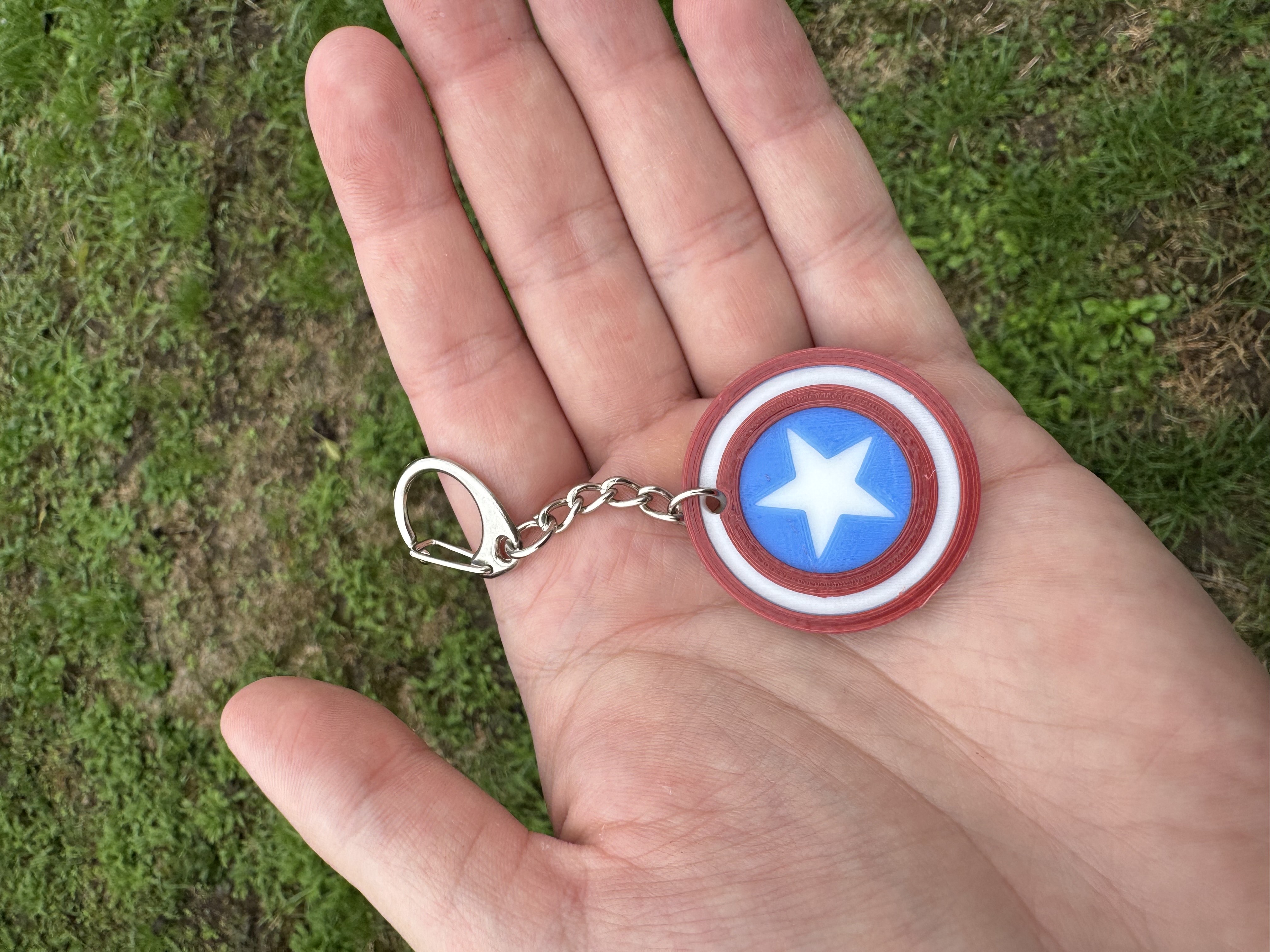 Captain America Shield Keyholder by LeTTDesign | Download free STL ...