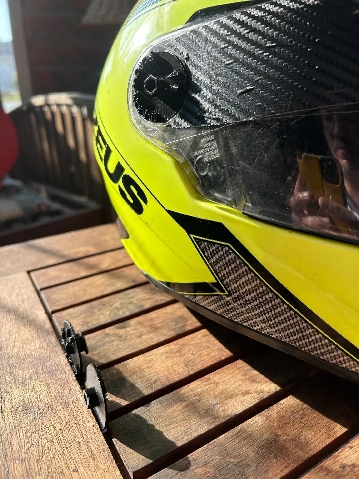 Motorcycle Helmet Visor Lock Clip or Nut by Jaco De Wet | Download free ...