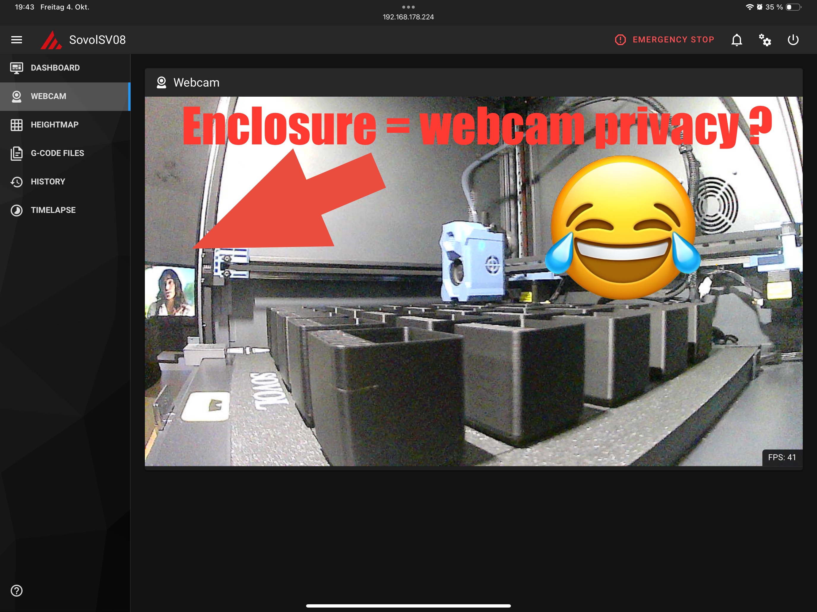Sovol SV08 - Privacy camera mod by AWSW | Download free STL model ...
