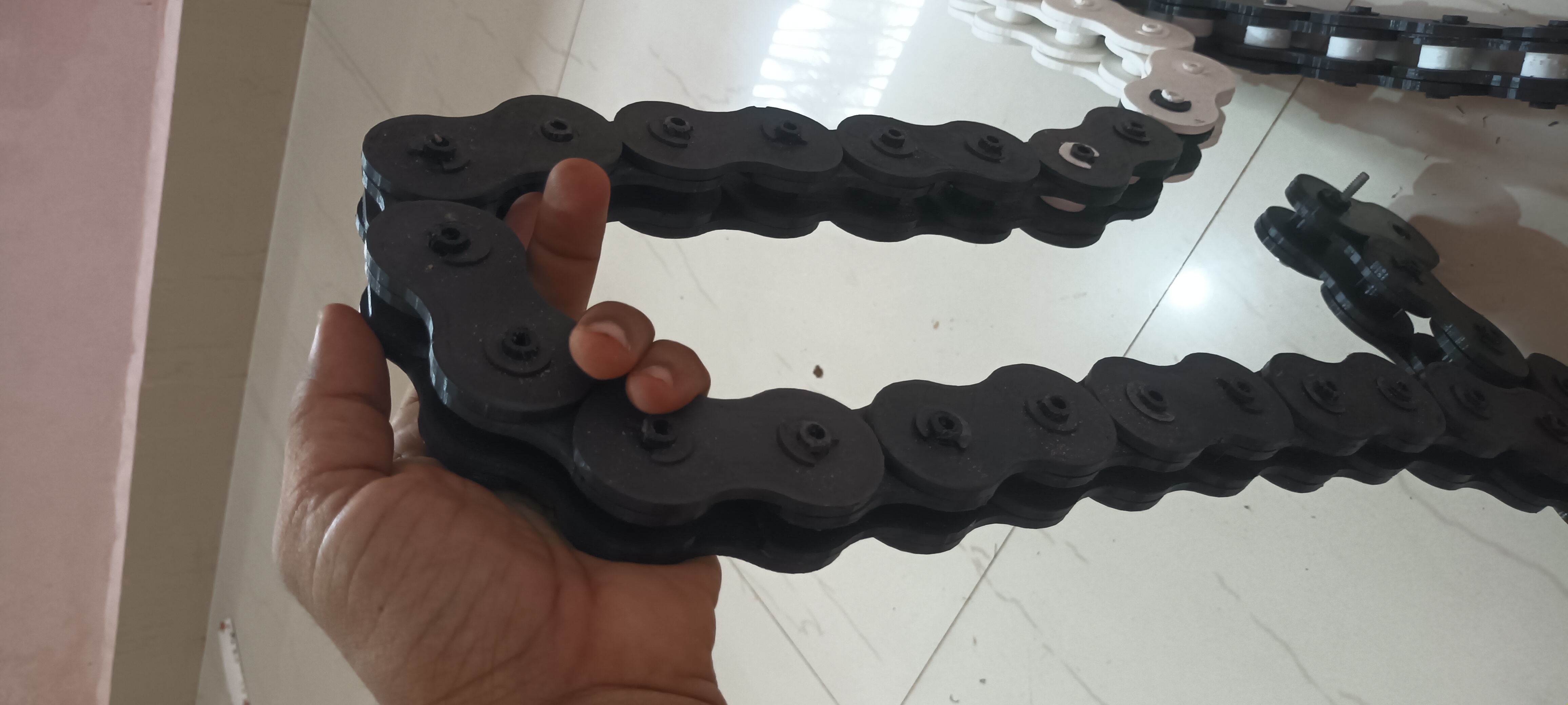 Chain link Jumbo size 80mm link by Quick Making | Download free STL ...