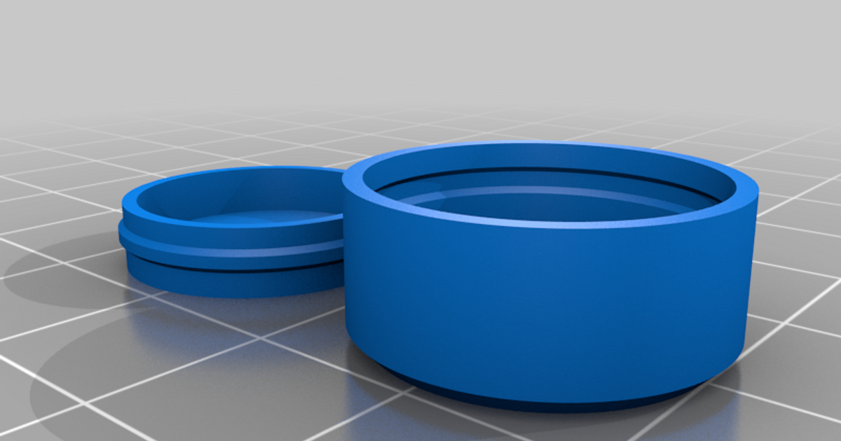 License Plate Cap by SpectreGadget | Download free STL model ...