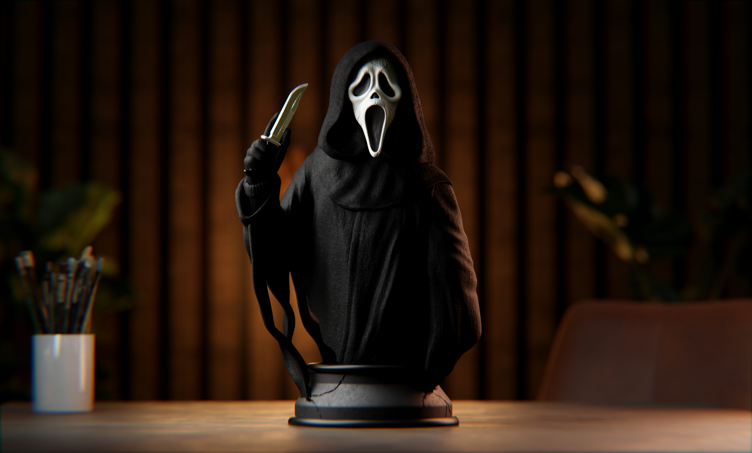 Ghostface bust by Wekster | Download free STL model | Printables.com