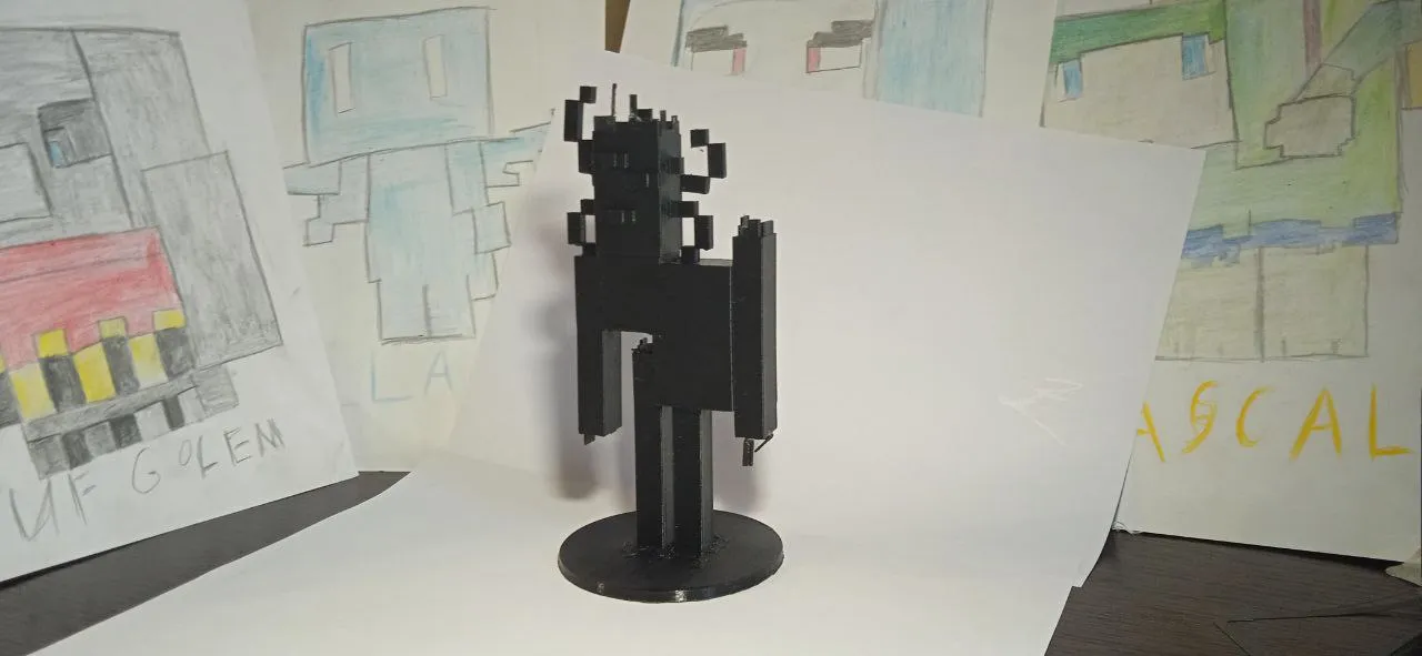 Creaking_Minecraft Mob by ayorka 54 live | Download free STL model ...