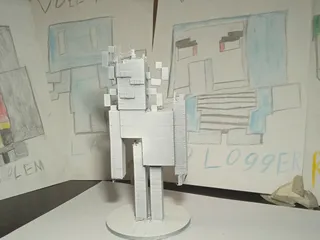 Creaking_Minecraft Mob by ayorka 54 live | Download free STL model ...