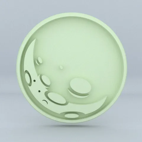 Moon cake cutter by GQRuss | Download free STL model | Printables.com