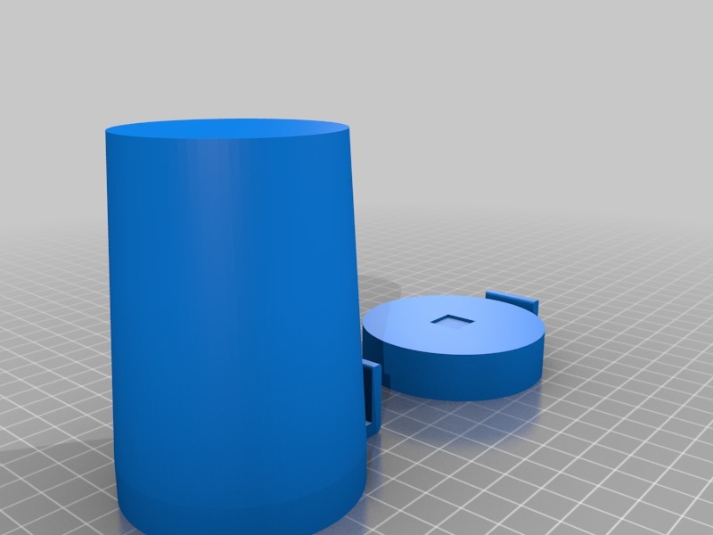 Container with hook by Joe | Download free STL model | Printables.com