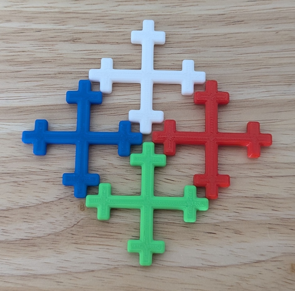 Mission (Crosslet) Cross by Coptic3DPrinting | Download free STL model ...