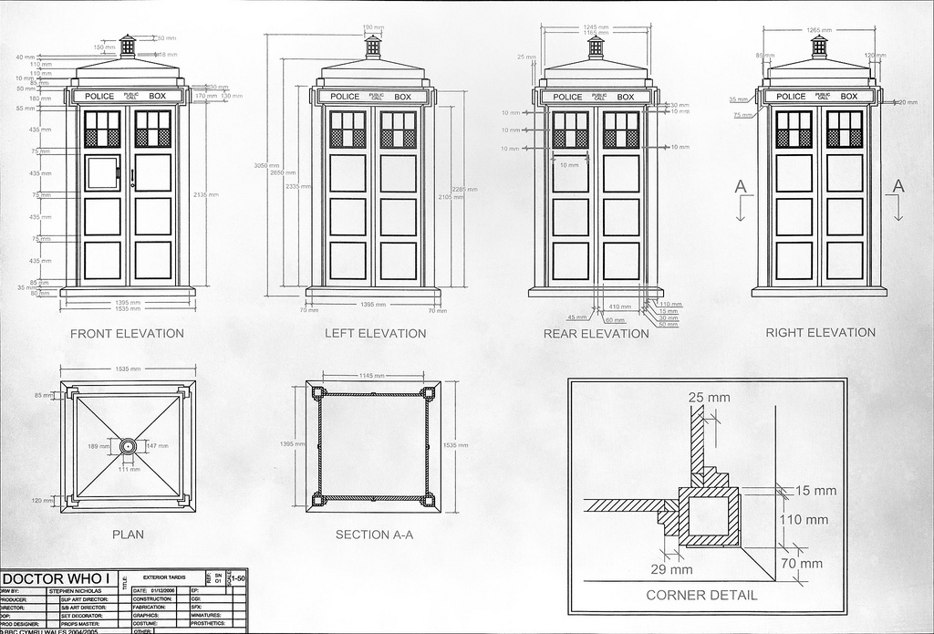 Tardis multiple assembly parts by Adeline Perrier | Download free STL ...