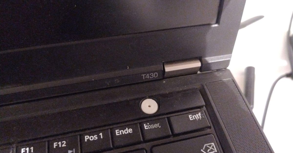T430 powerbutton replacement by scratchedpaintjob | Download free STL ...