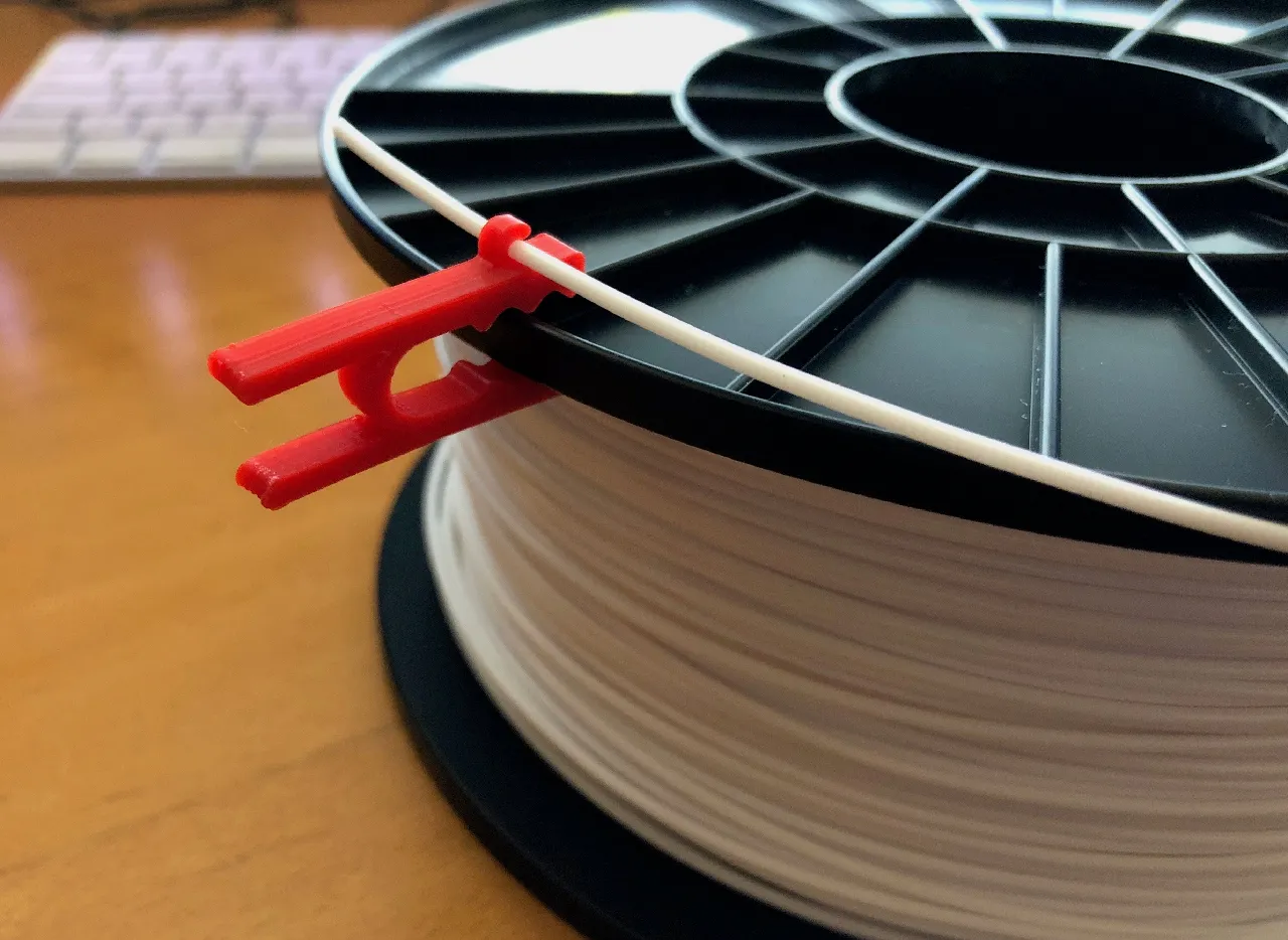 Filament Spool Clip by GreaseMonkey | Download free STL model ...