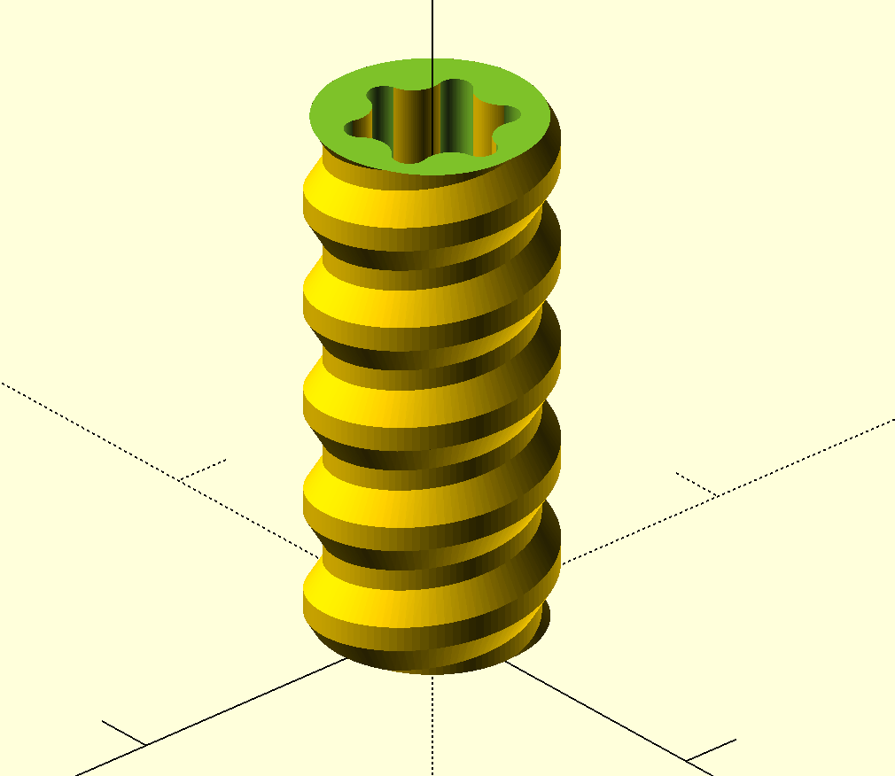 MultiBoard Small Thread with Torx Head by DrTob | Download free STL ...