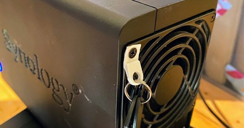 Synology NAS key hanger by Antoni P | Download free STL model ...