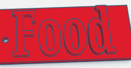 Food key chain by A_Printer | Download free STL model | Printables.com