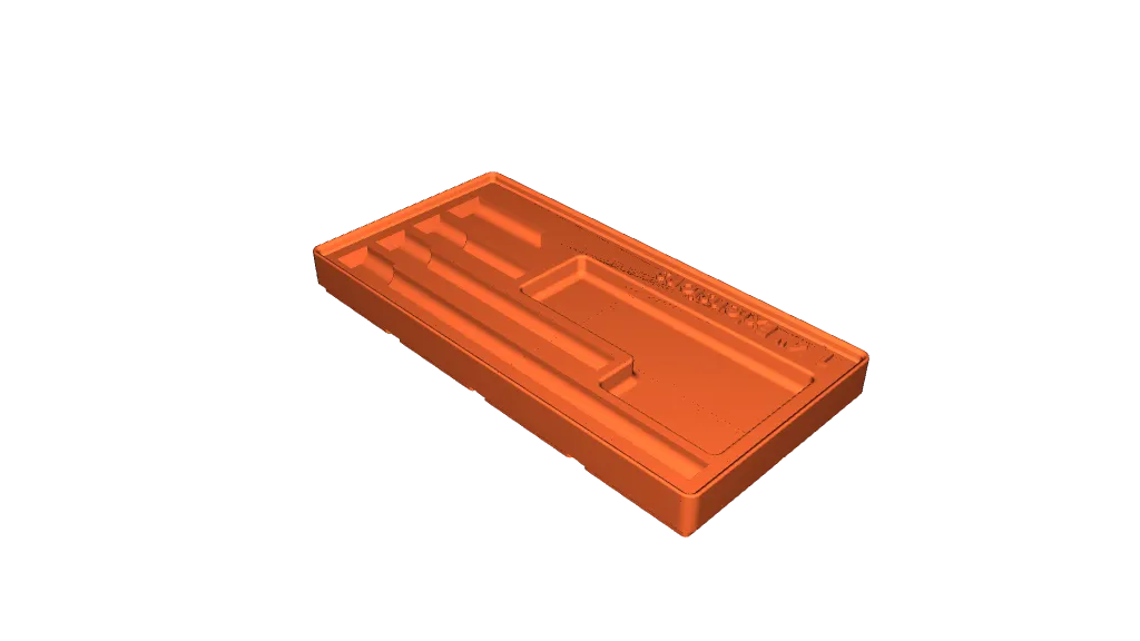 Gridfinity 1/4in extensions holder 4x2 by R Wheeler | Download free STL model | Printables.com