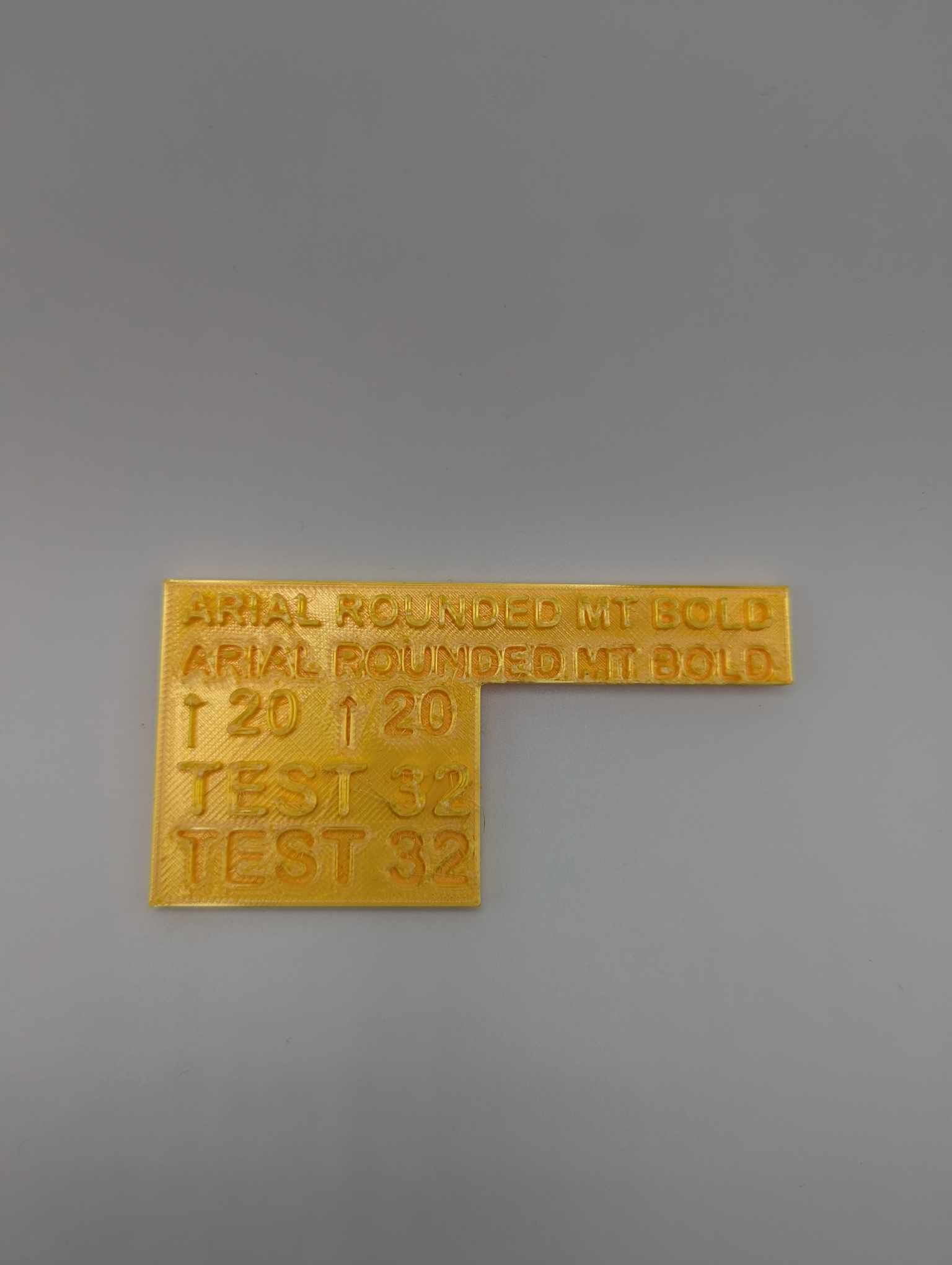 Arial Rounded MT Bold Font Print Test par BereanDesign | Téléchargez ...