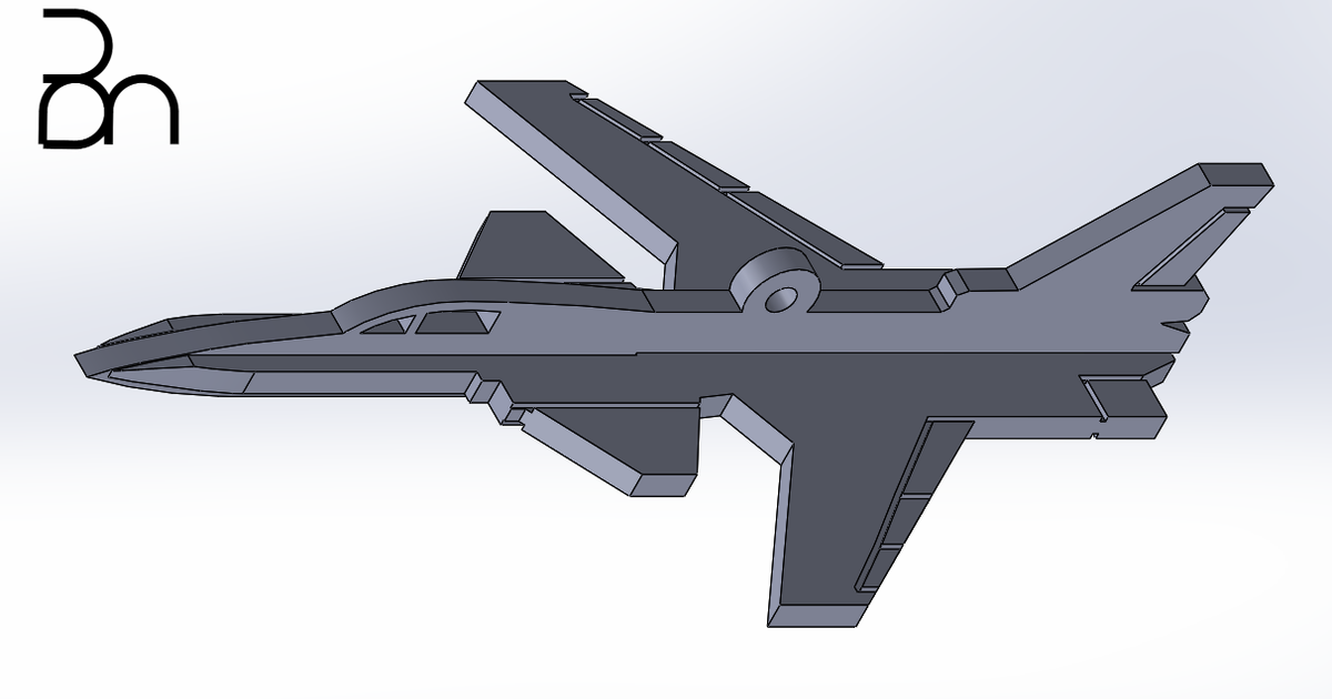X-29 Aircraft Kit Card by benmoulton | Download free STL model ...