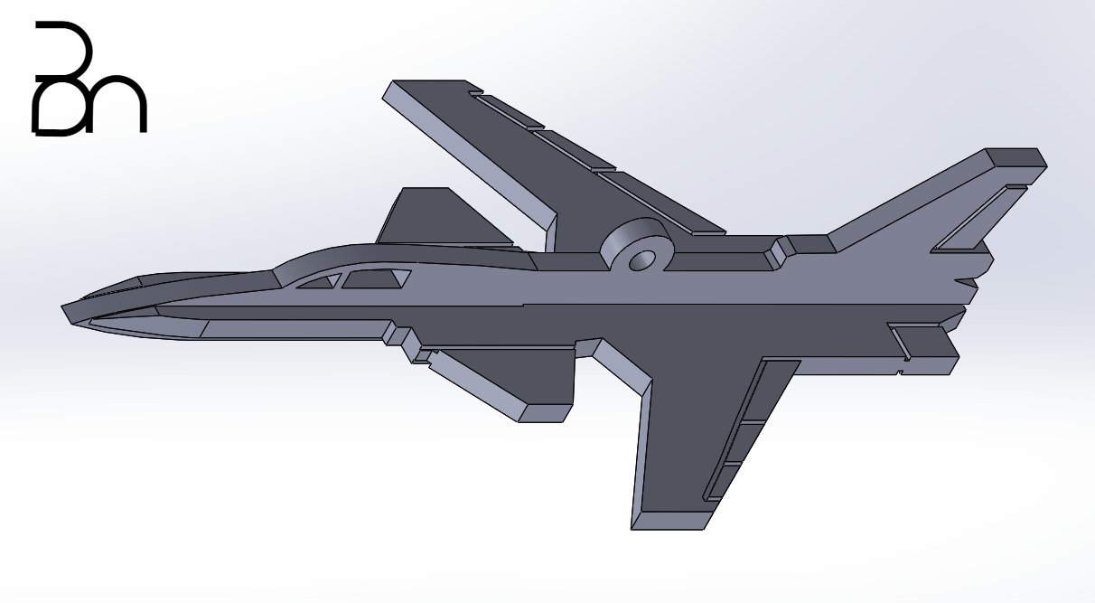 X-29 Aircraft Kit Card by benmoulton | Download free STL model ...