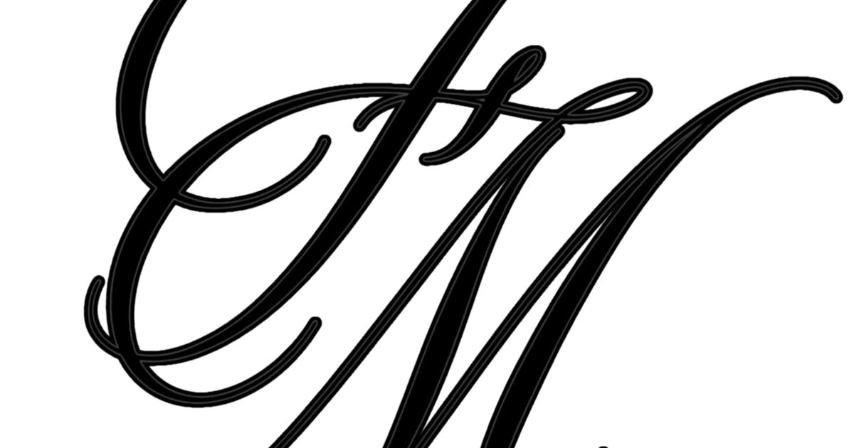 FM monogram by Mimi Aguro | Download free STL model | Printables.com