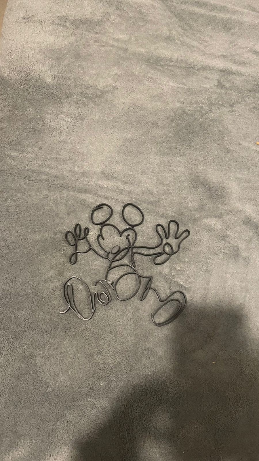 Mickey Mouse Single Line Wall Art by Hopztr | Download free STL model ...