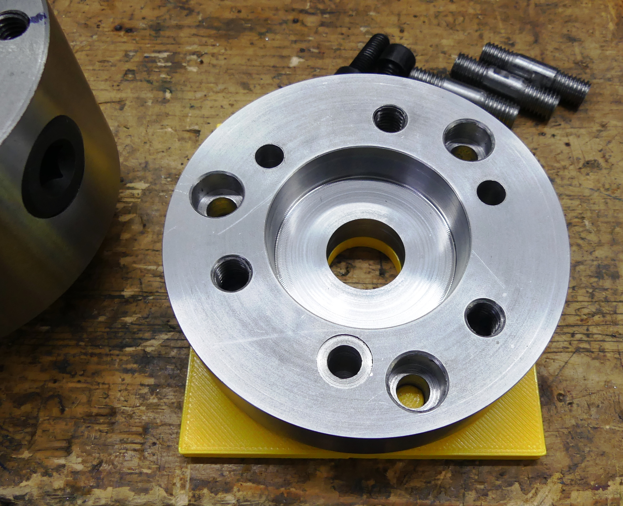 Positioning Fixture for Chuck Backplate by werz 99 | Download free STL ...